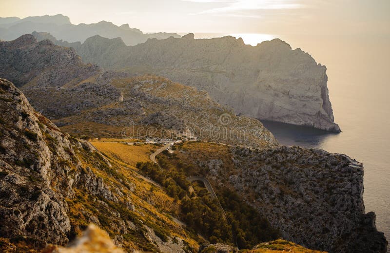 Sunset at Cape De Formentor Stock Image - Image of blue, majorca: 102612313