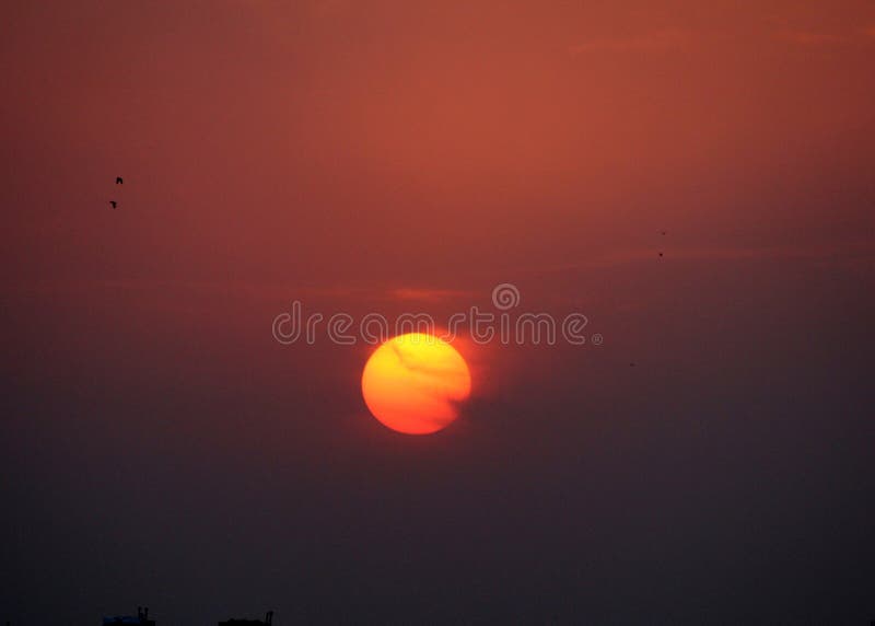 Sunset! editorial stock photo. Image of cloud, mesmerizing - 56535773