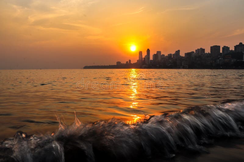 Sunset capture stock image. Image of shutter, slow, freezing - 133644109