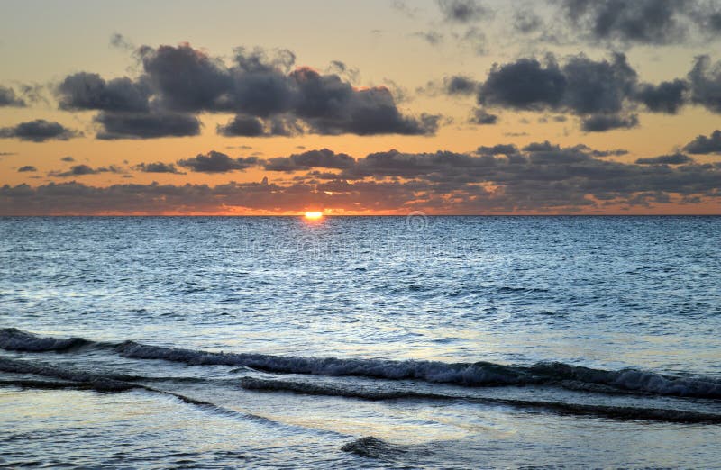 Sunset in the Caribbean stock photo. Image of lesiure - 56399946