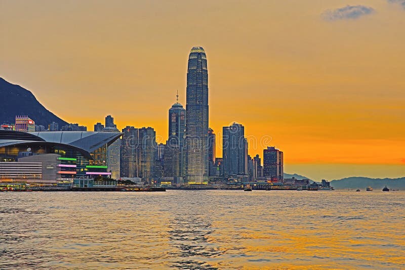 The Sunset of Central and Western District Coast, 11 July 2013 ...