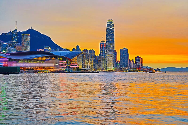 The Sunset of Central and Western District Coast, 11 July 2013 ...