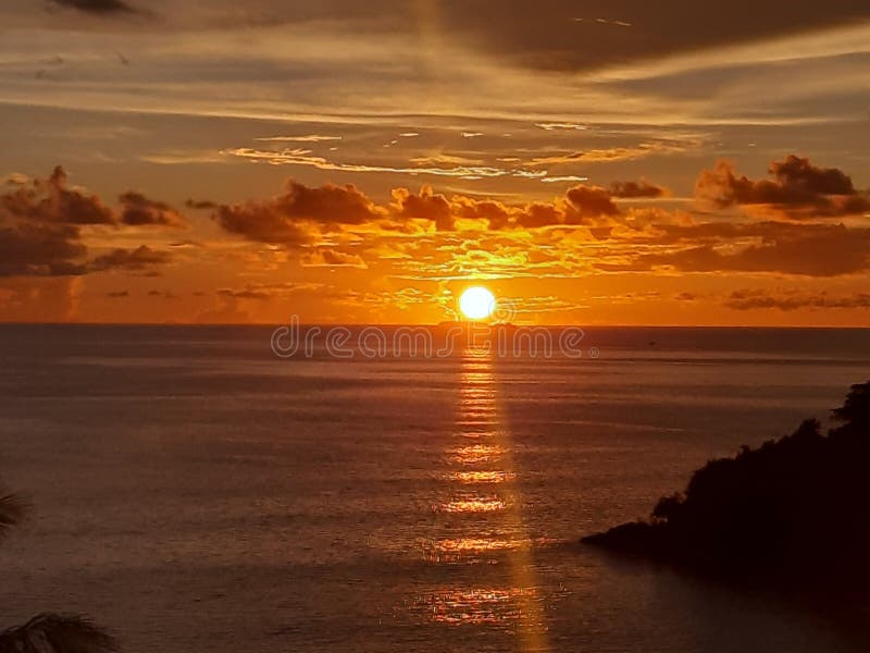 Sunset and Chill stock photo. Image of sunrise, cloud - 223091002