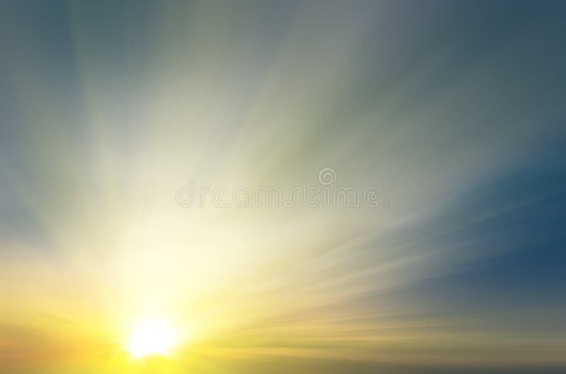 Sunset in a cloud haze stock photo. Image of texture - 174585538
