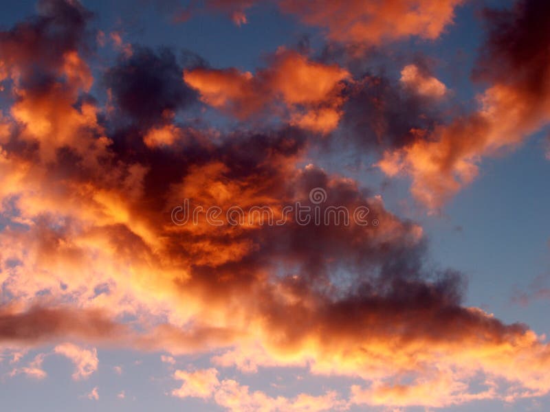 Sunset Clouds stock image. Image of sundown, clouds, sunset - 140497