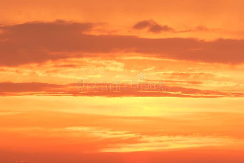 Sunset Clouds Global Warming Stock Photo - Image of prevention ...