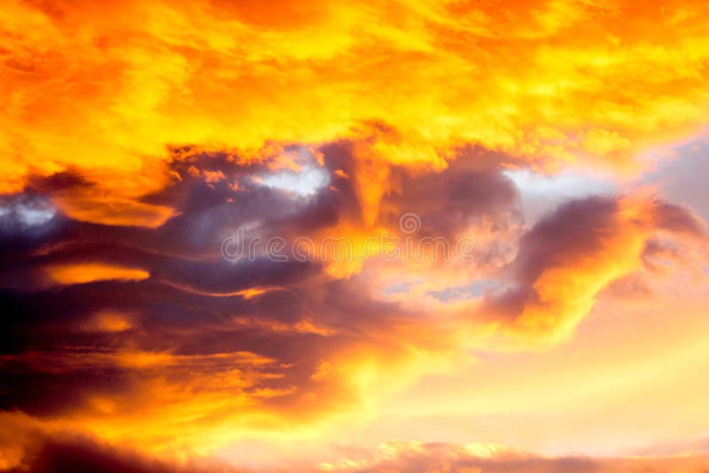 Sunset Clouds stock photo. Image of ireland, sunset - 102334706