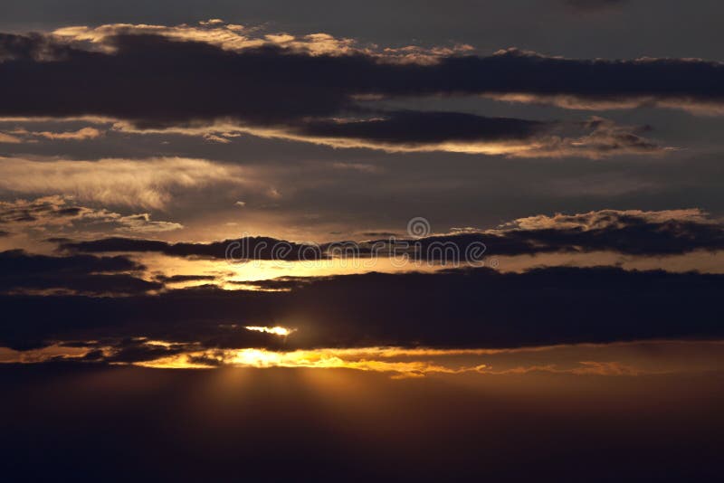 Sunset Cloudscape in Florida Stock Photo - Image of beauty, ocean: 57997974