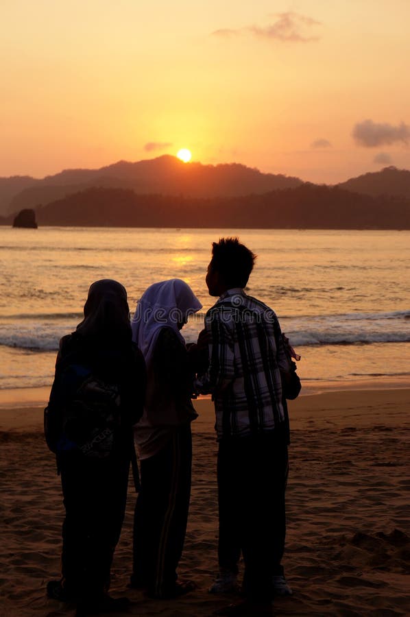 Sunset editorial stock photo. Image of banyuwangi, indonesia - 45379503