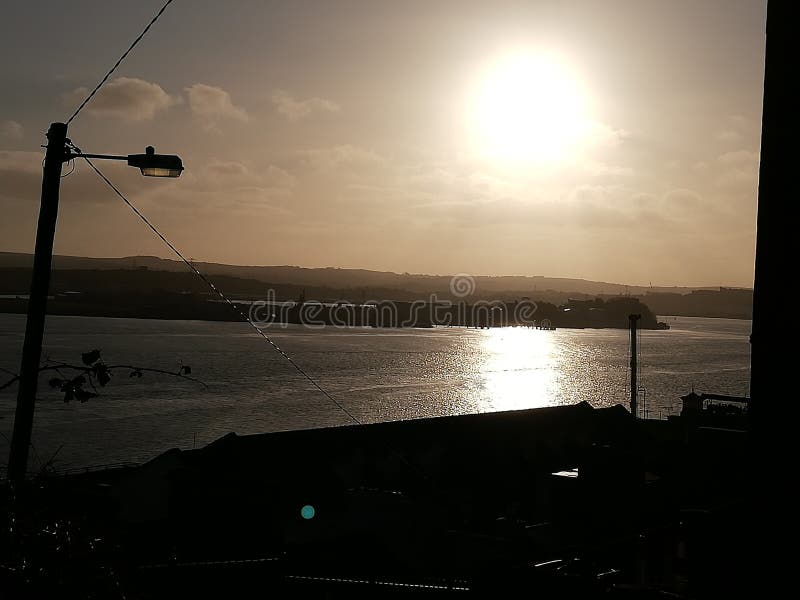 Sunset in Cobh stock photo. Image of cobh, beautiful - 173215284