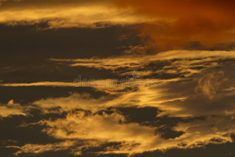 Sunset Colorful Cloud Patterns Stock Image - Image of freedom ...