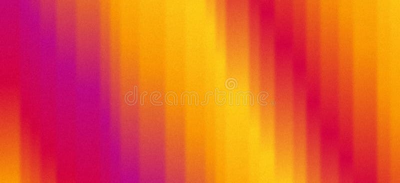 Sunset Colors Gradient Reeded Soft Noise Effect Texture Banner Stock ...