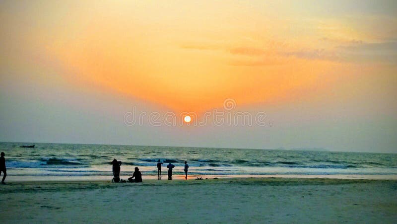 Colva Beach Sunset Stock Photos - Free & Royalty-Free Stock Photos from ...