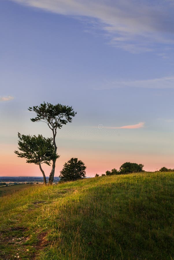 Sunset Countryside Landscape Stock Image - Image of sunset, park: 54503333