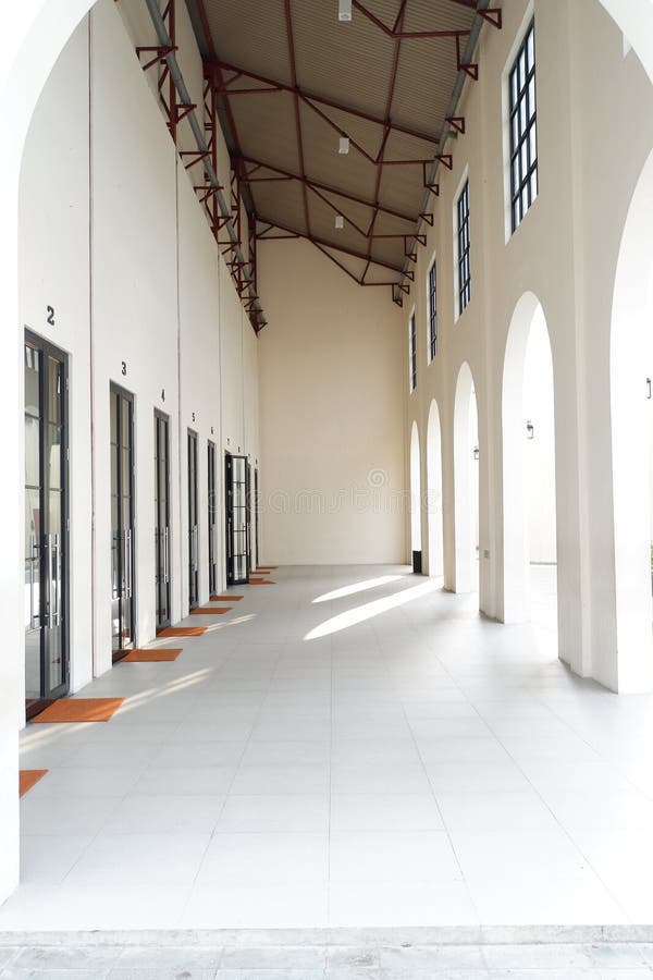 Sunset Corridor at Colomadu Museum Stock Image - Image of traveling ...