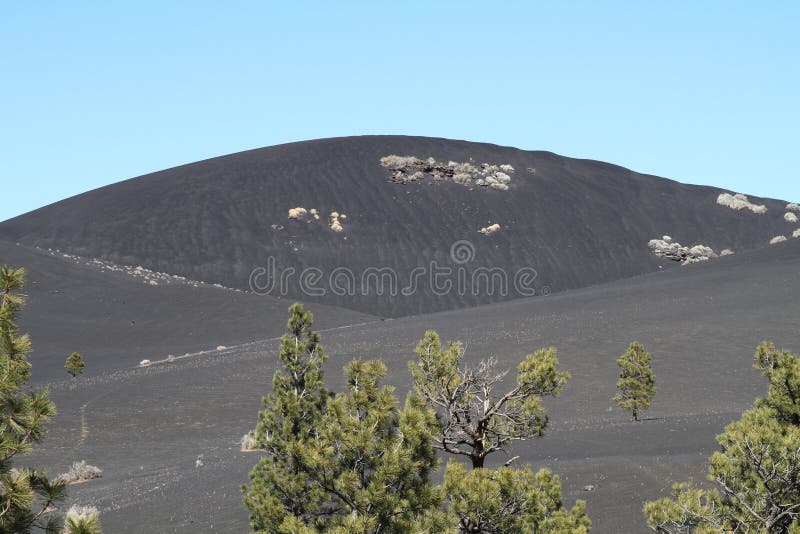USA, Arizona: Sunset Crater - Cinder Hills Stock Image - Image of pine ...