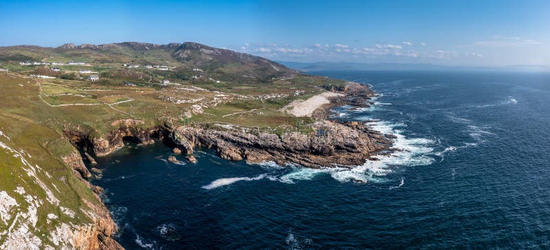 Sunset at Crohy Head in County Donegal - Ireland Stock Photo - Image of ...