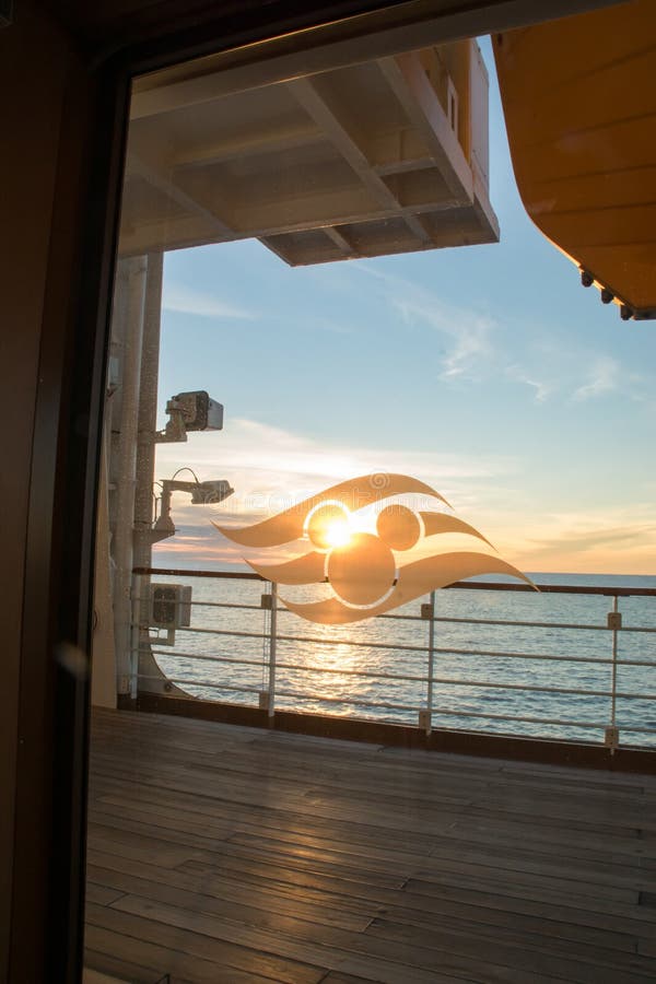 Sunset on a cruise editorial photo. Image of fjord, vessel - 313152206