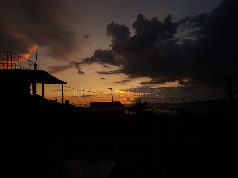 Sunset in cuba stock photo. Image of trinidad, boca - 108346644