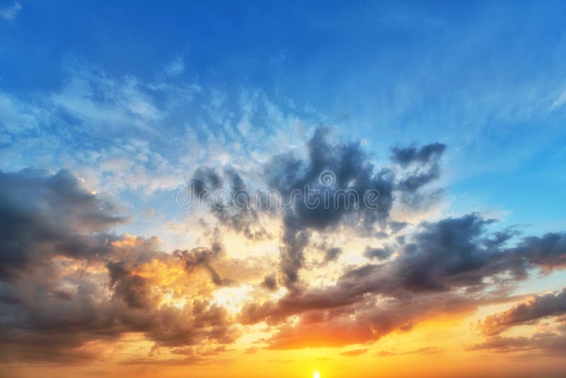 Sunset stock photo. Image of sunrise, sunset, spring - 82707308