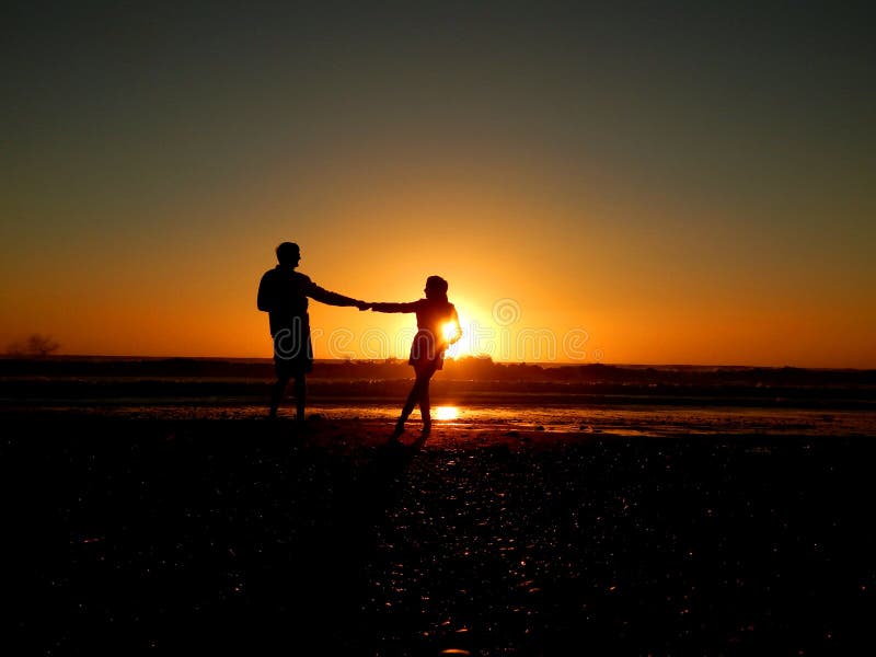 Sunset dancers stock photo. Image of water, california - 67489244
