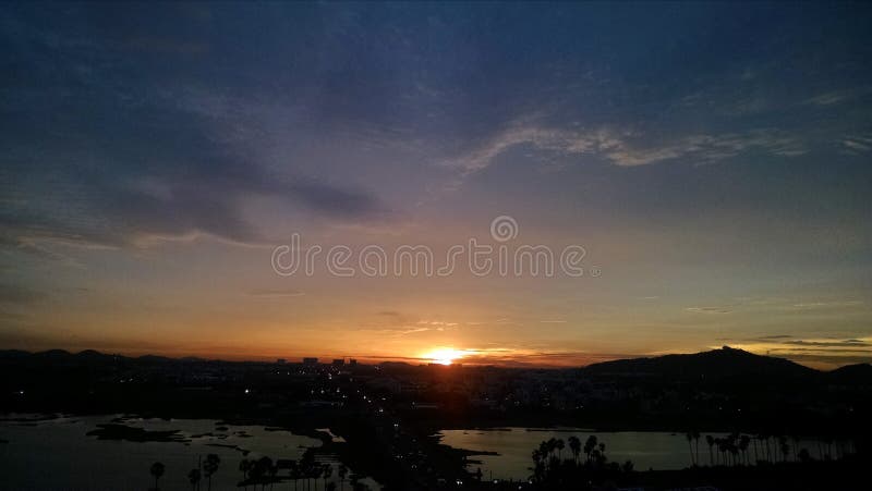 Sunset dark sky evening stock photo. Image of landscape - 81742140