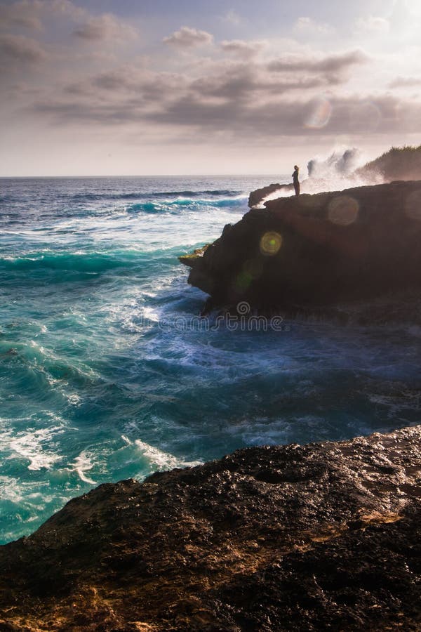 Sunset on Devil s tear stock photo. Image of liquid, famous - 27976086