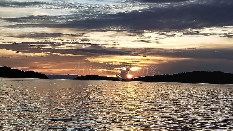 Sunset at Sea / Sunset Di Laut Stock Photo - Image of wave, laut: 231180658