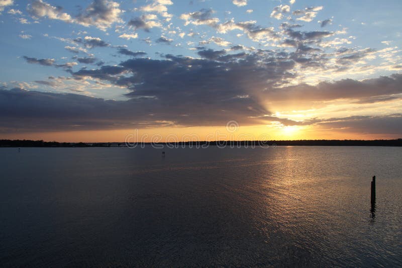 Sunset stock photo. Image of country, florida, countryside - 126651980