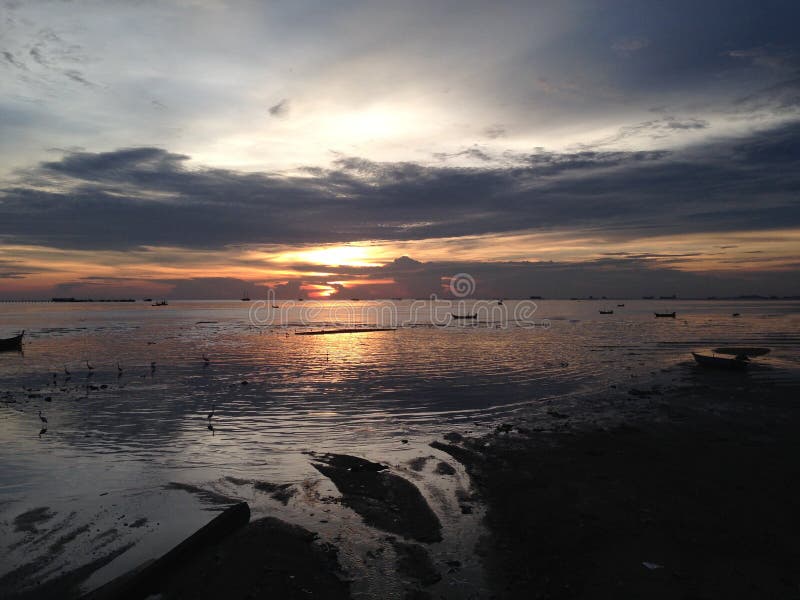 Sunset stock photo. Image of evening, landscape, sunset - 83639548