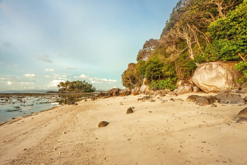 Sunset ebb stock photo. Image of beach, biarritz, landscape - 34910576