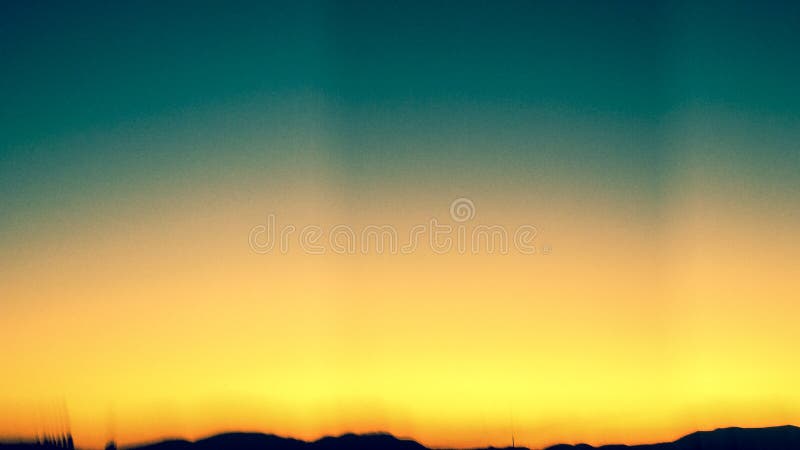 Sunset Fade, with Silhouette Stock Image - Image of beautiful, outdoors ...