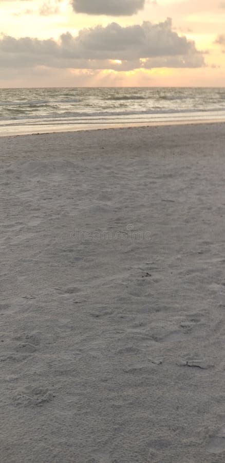 Sunset Florida Indian Rocks Beach Stock Photo - Image of indian, rocks ...