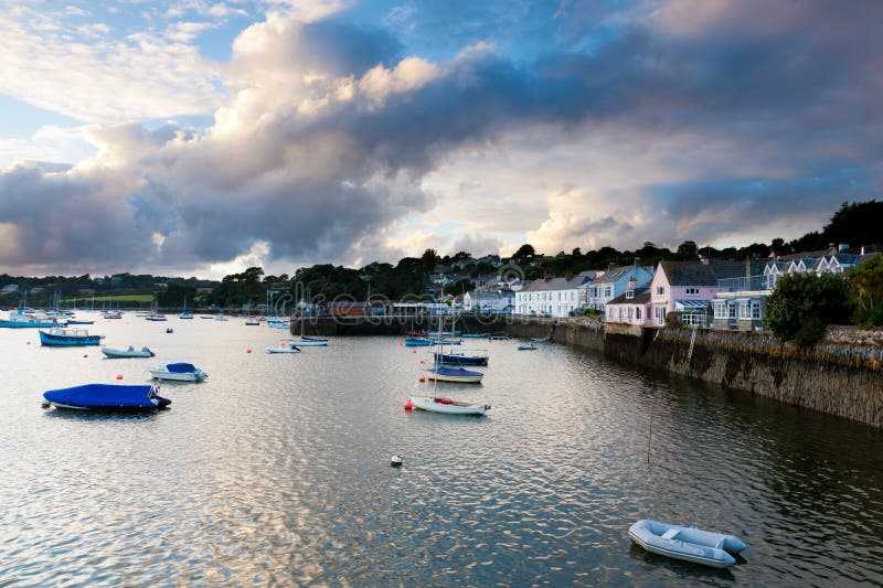 Flushing Cornwall stock image. Image of britain, beautiful - 51501905