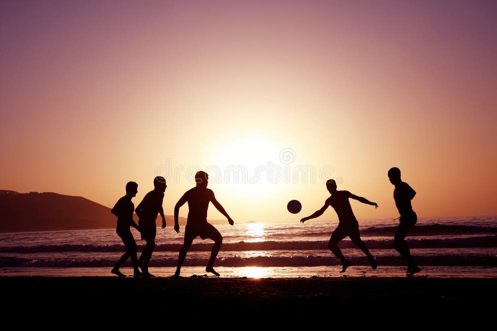 Sunset Football stock image. Image of football, afternoon - 2396801