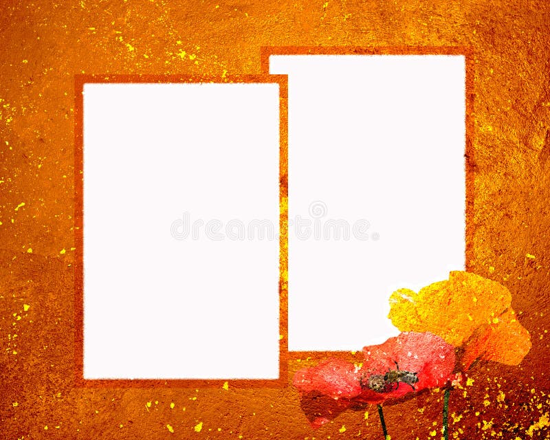 Sunset Frame Two 8x10 Grunge Stock Image - Image of grain, beautiful ...