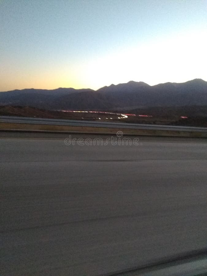 Sunset on I-90 Freeway in Cleveland,Ohio Stock Photo - Image of ...