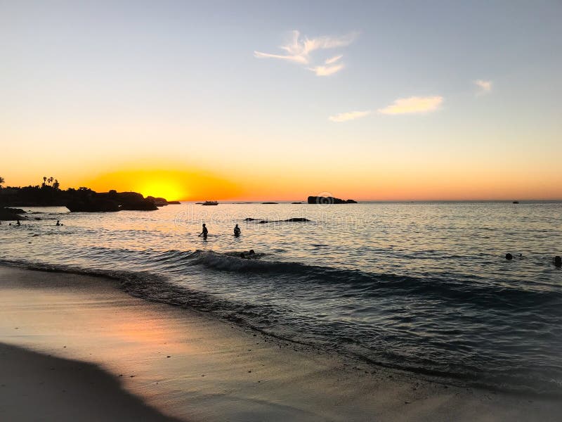 Sunset fun stock photo. Image of yellow, sunset, blue - 108919986