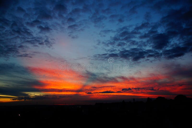 Sunset germany stock photo. Image of germany, historical - 46024588