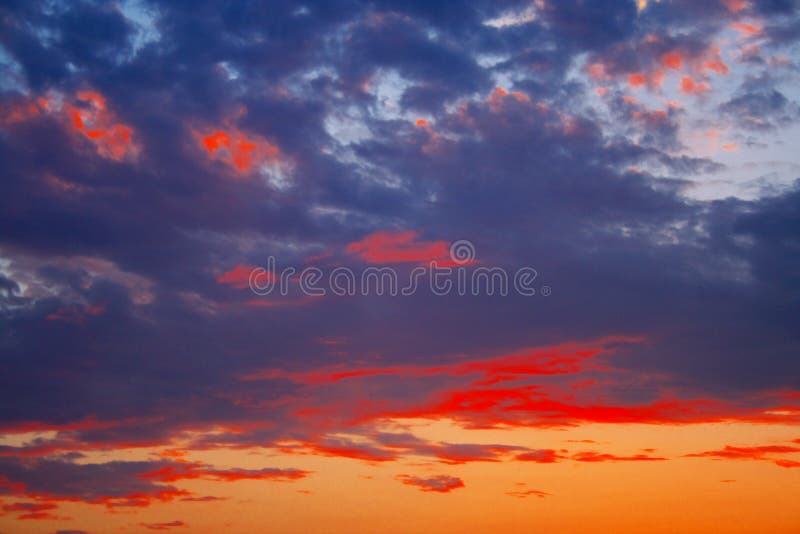 Sunset glow stock image. Image of view, color, beautiful - 10160665