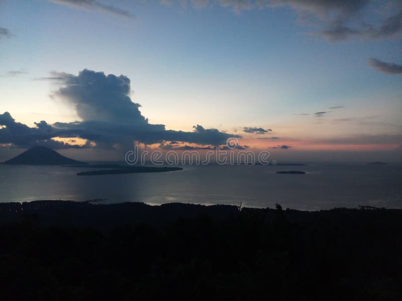 After the Sunset is Going Down Stock Photo - Image of bluesky, sunrise ...