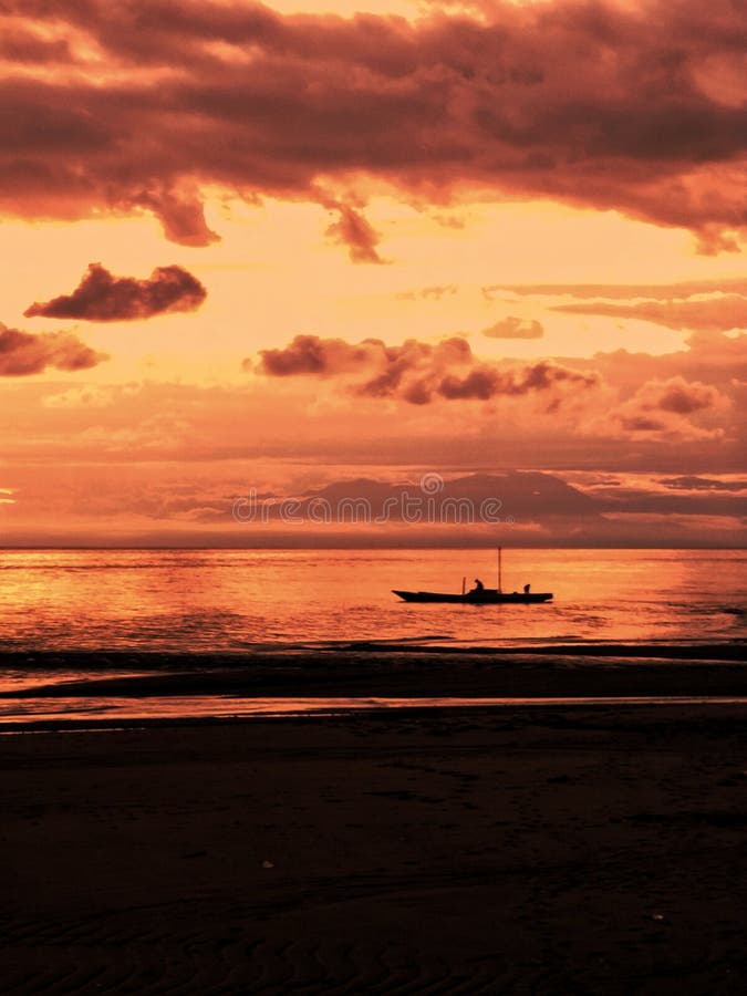 Sunset golden hours stock photo. Image of dawn, afterglow - 268742560