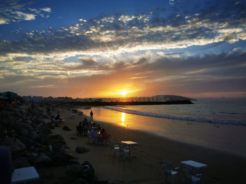 Green Cheek Sunset Beach Stock Photos - Free & Royalty-Free Stock ...