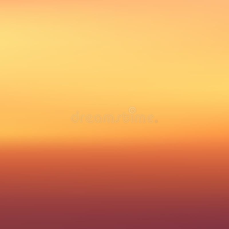 Sunset Gradient Background. Sunset Backdrop Stock Vector - Illustration ...
