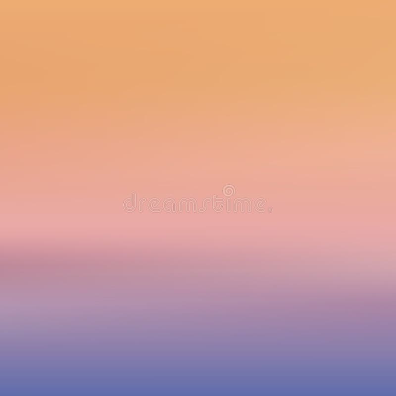 Sunset Gradient Background. Sunset Backdrop Stock Vector - Illustration ...
