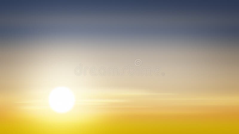 Sunset Gradient Background Sunrise Sun, Blur Wallpaper Stock ...