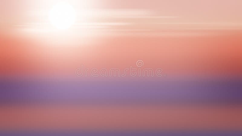 Sunset Gradient Background Sunrise Sun, Color Landscape Stock Image ...