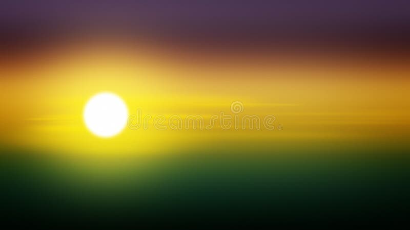 Sunset Gradient Background Sunrise Sun, Colorful Backdrop Stock ...