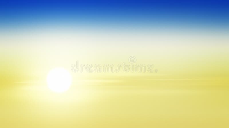 Sunset Gradient Background Sunrise Sun, Wallpaper Stock Illustration ...