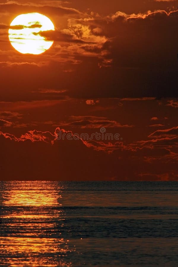 Sunset, Grand Bend, Lake Huron, Ontario, Canada Stock Image - Image of ...